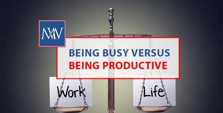 Being busy versus being productive - Makesworth Accountants