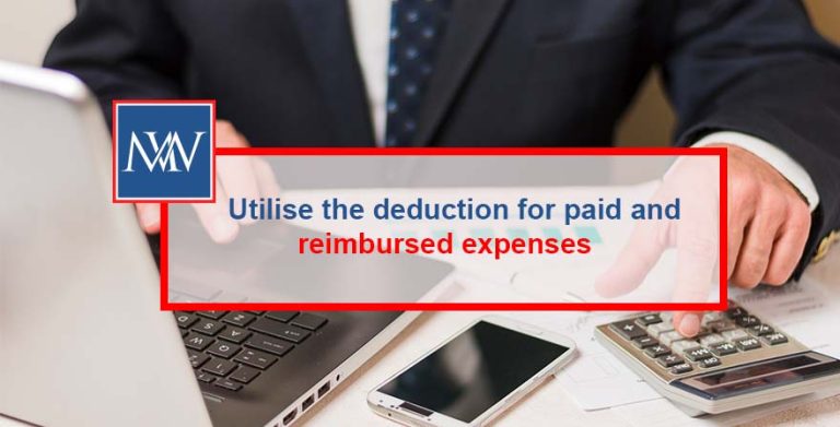 Utilise the deduction for paid and reimbursed expenses - Makesworth ...