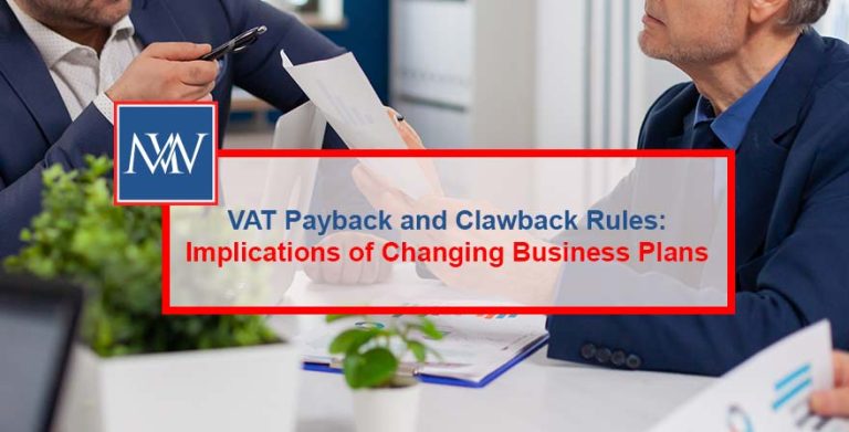VAT Payback and Clawback Rules Explained